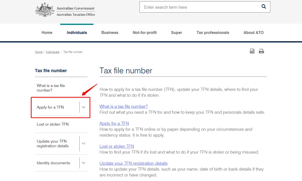如何申请澳洲税号TFN（Tax File Number） - 澳洲中文百科 AU6001.COM-澳洲中文百科 AU6001.COM